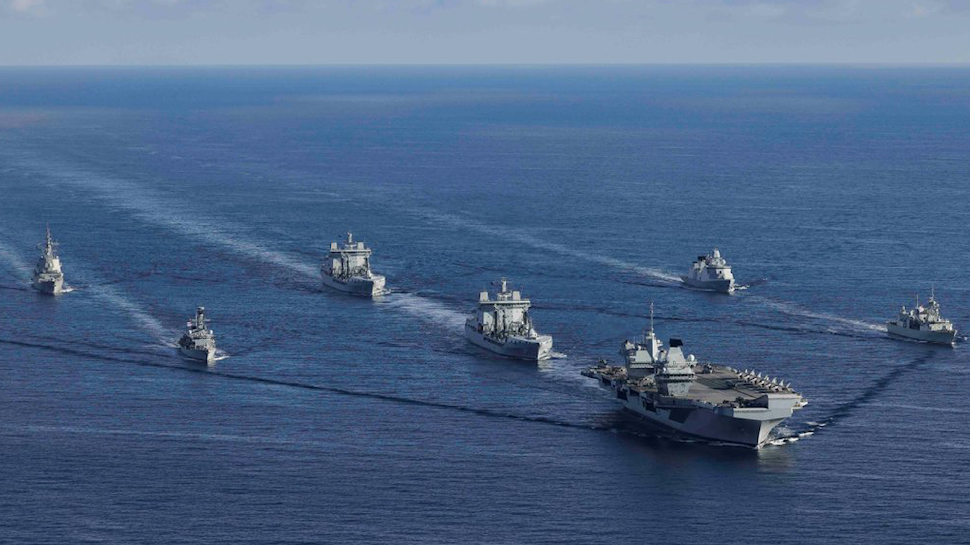 Carrier Strike Group assembles for Nato's historic Exercise Steadfast Defender
